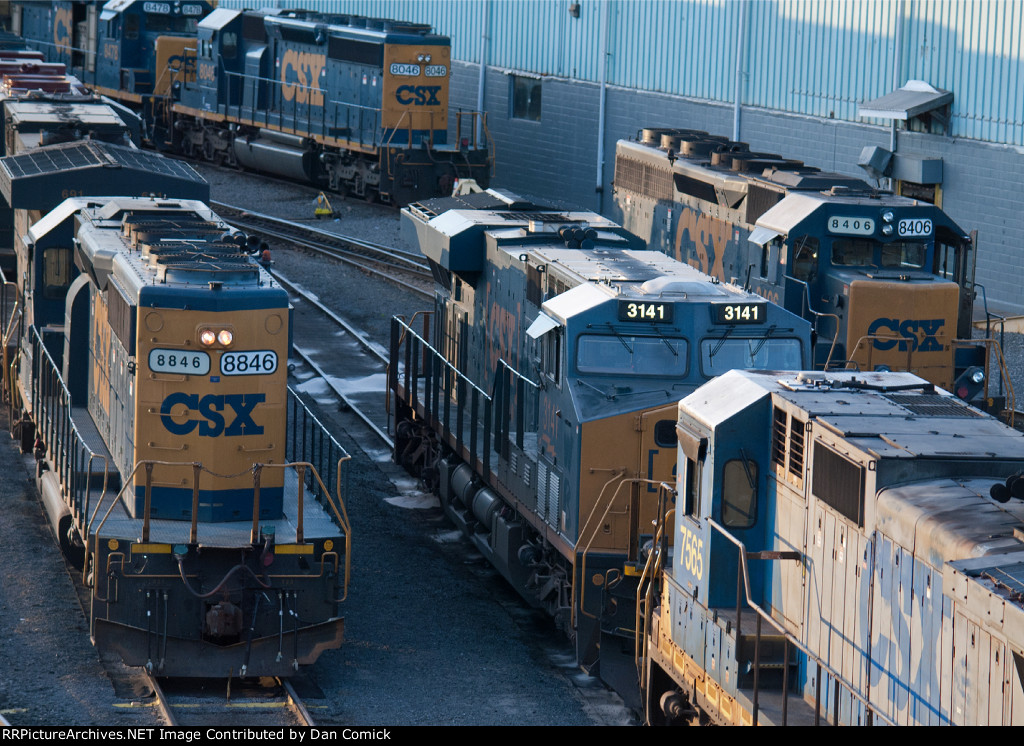 CSX's Selkirk Yard